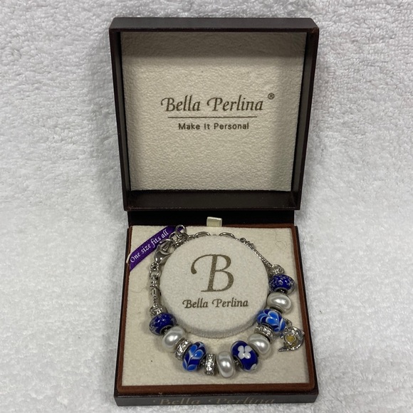 bella Perlina | Jewelry | Vintage Bella Perlina Bracelet European Charm ...